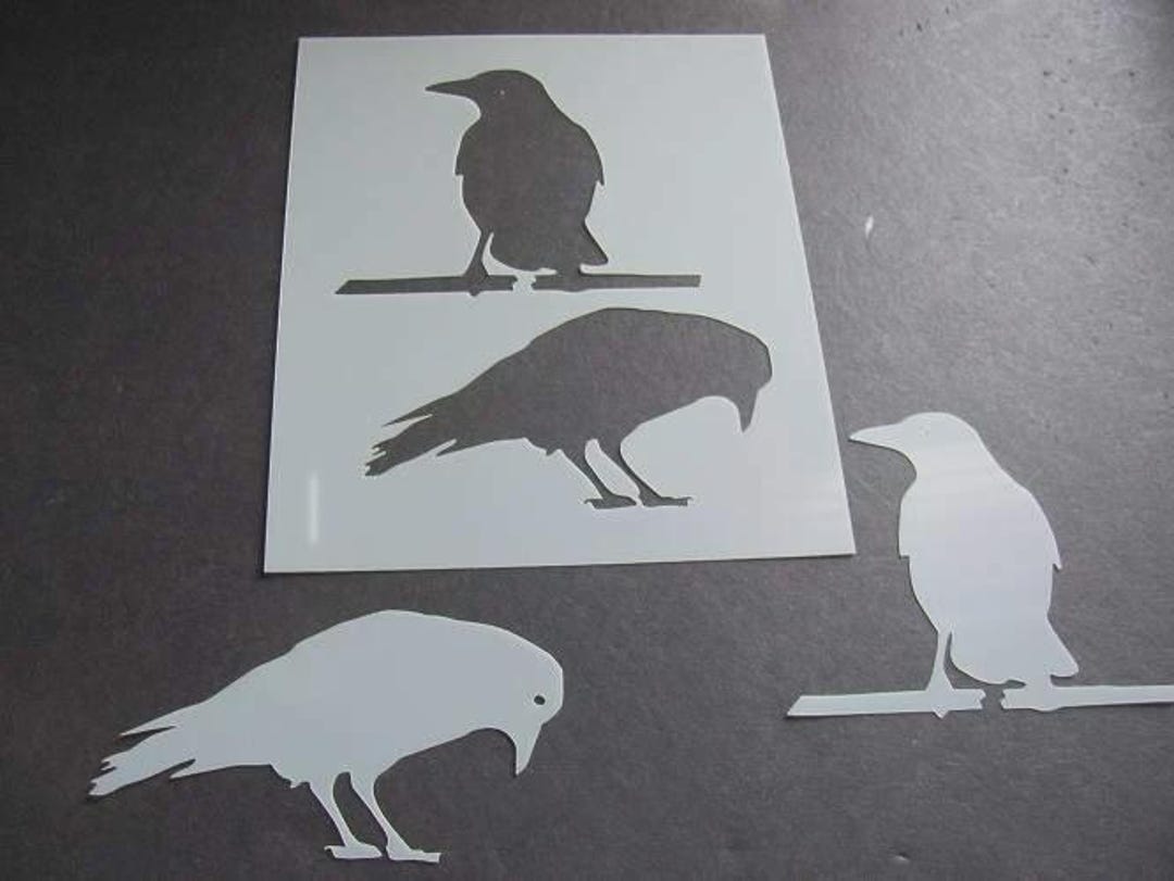 Crows Laser Cutting SVG File - Etsy