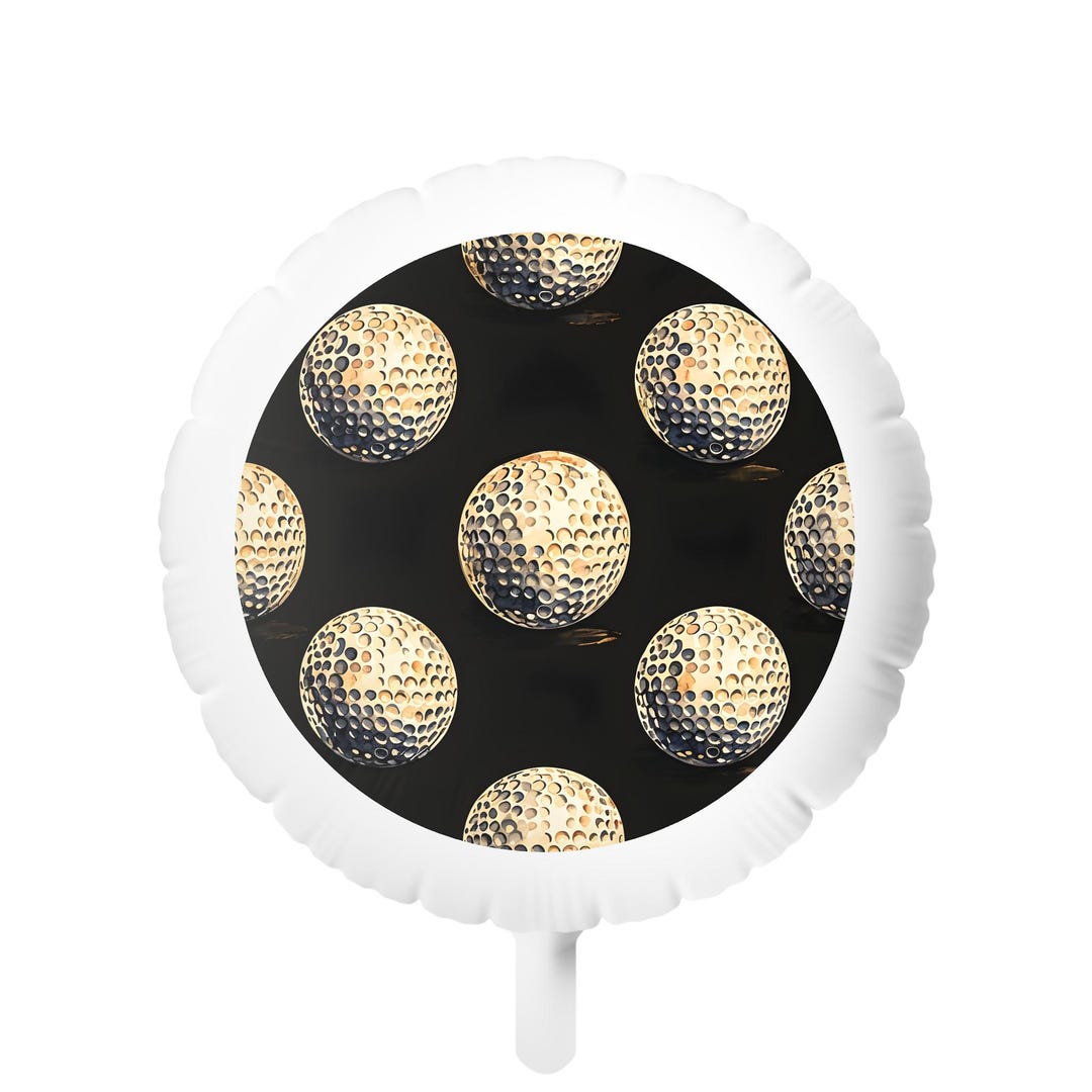 Golf Ball Mylar Balloon: Sports Theme Party Decor - Etsy