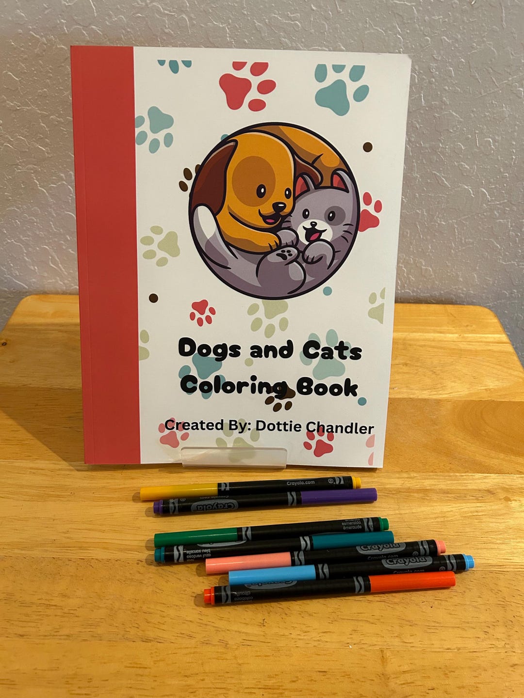Dogs and Cats Coloring Book - Etsy