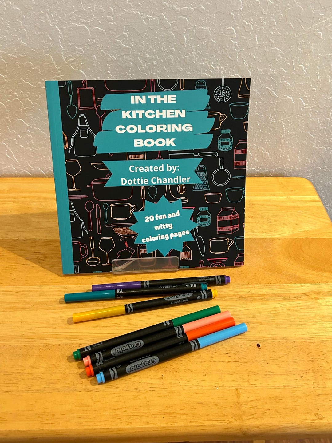 Kitchen Puns Coloring Book - Etsy
