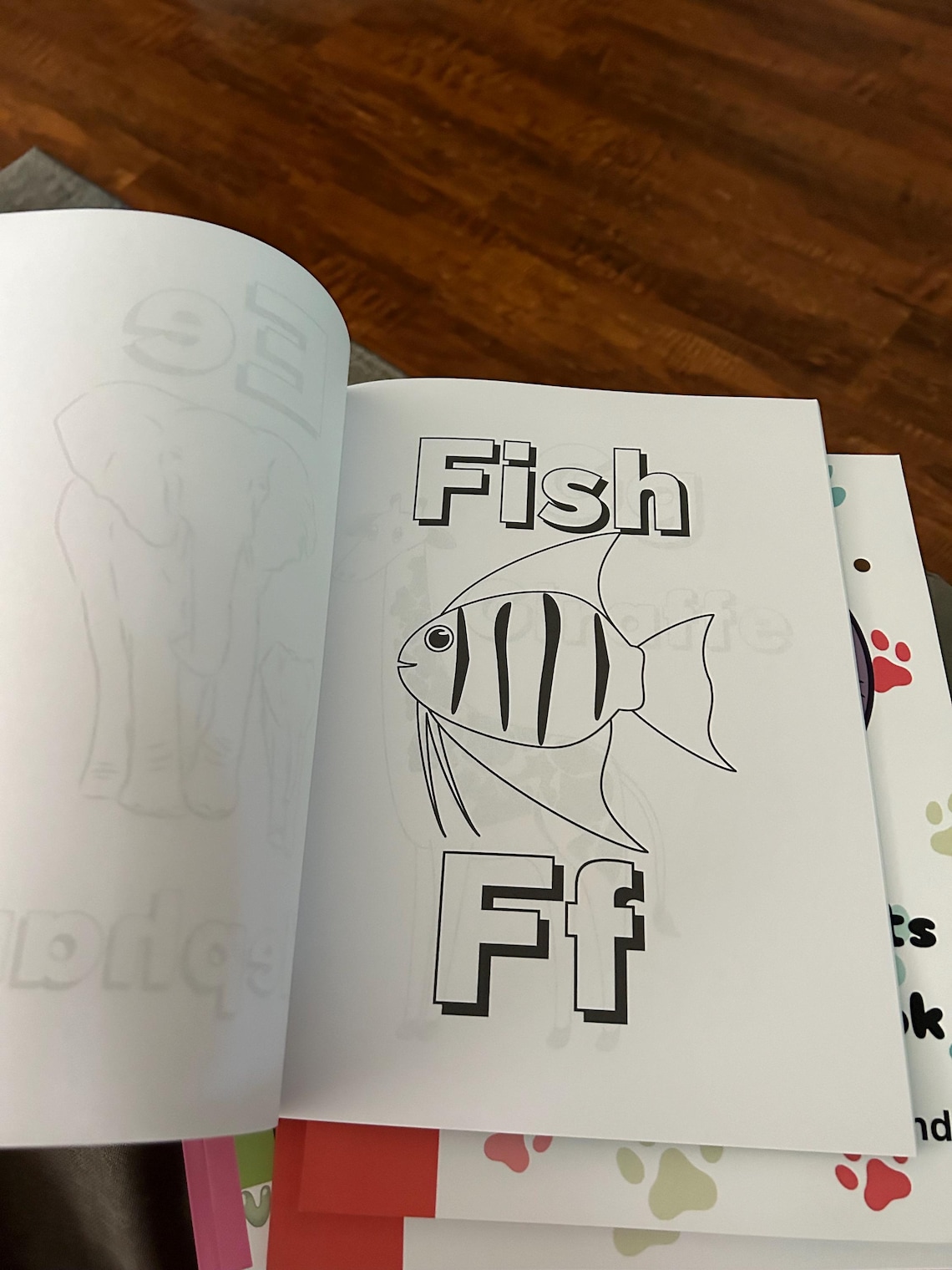 ABC Animals Coloring Book for Preschoolers - Etsy