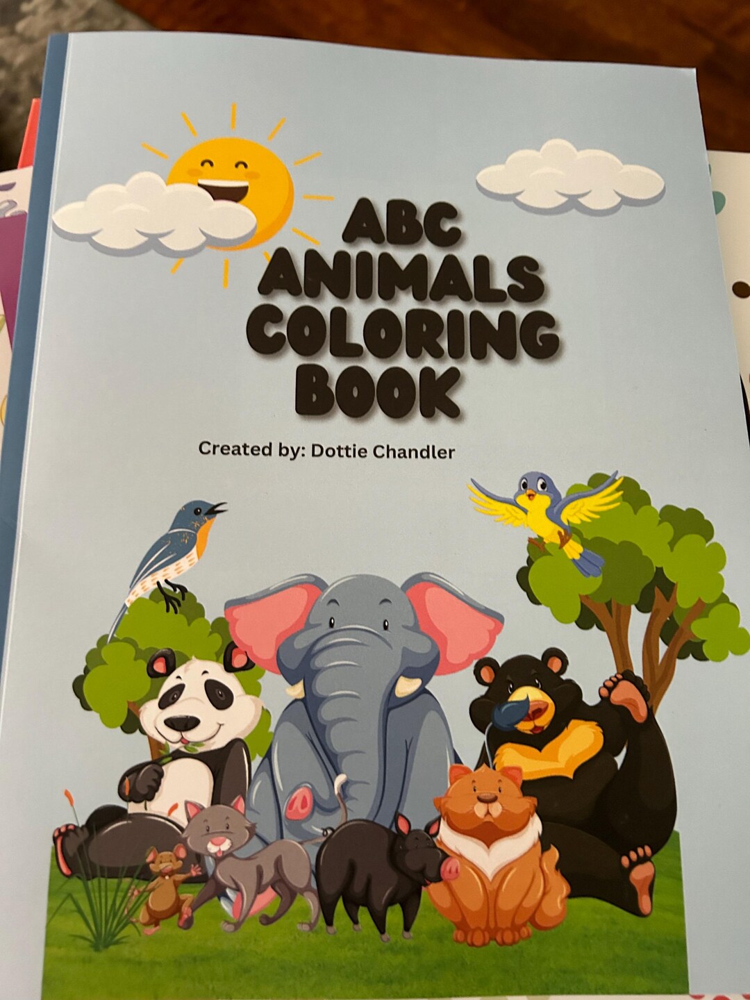 ABC Animals Coloring Book for Preschoolers - Etsy