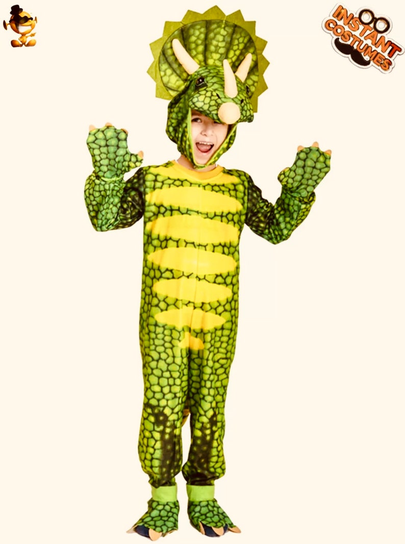 Dinosaur Halloween Costume for Kids Boys Girls, Dress up Costume ...