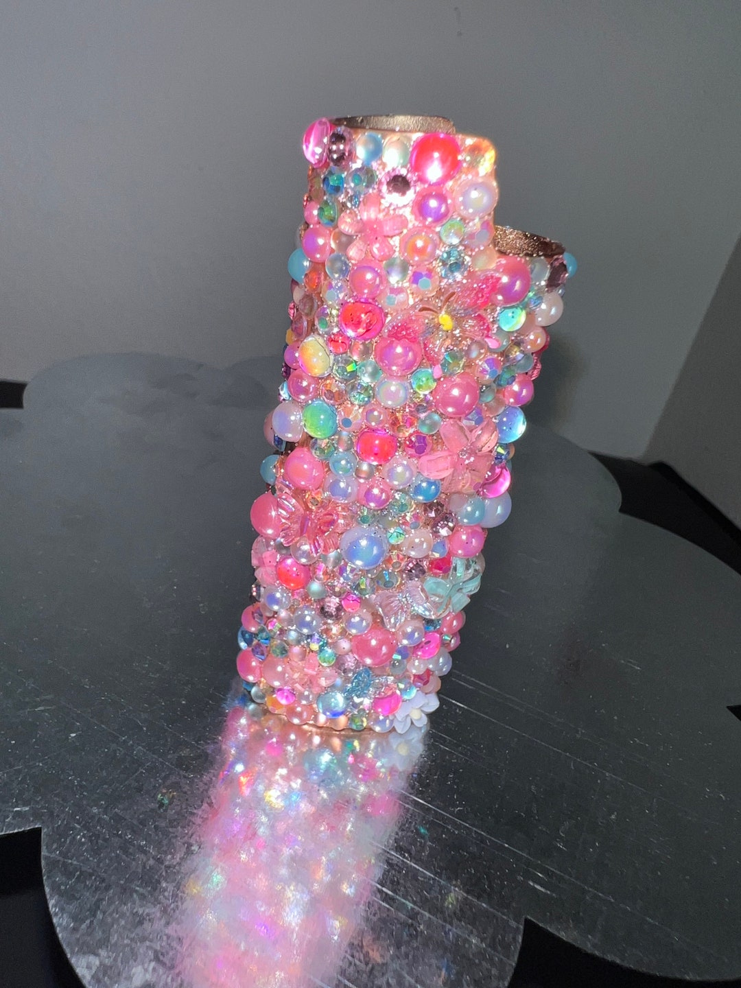 Mermaid Bubble Gem Bic Lighter Case Bedazzled Case Bling Lighter Case ...