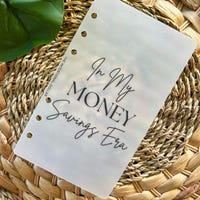 Monochrome Manifest Everything Dashboard | A6 Cash Binder Dashboard ...