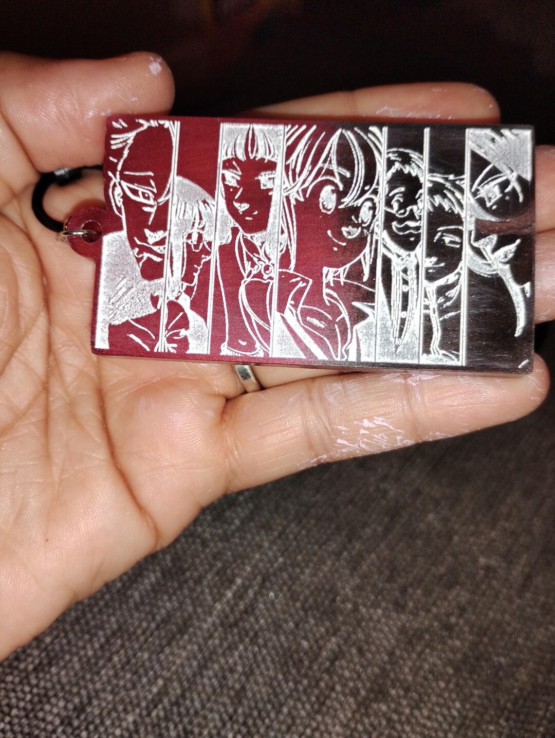 Seven Deadly Sins Keychain - Etsy