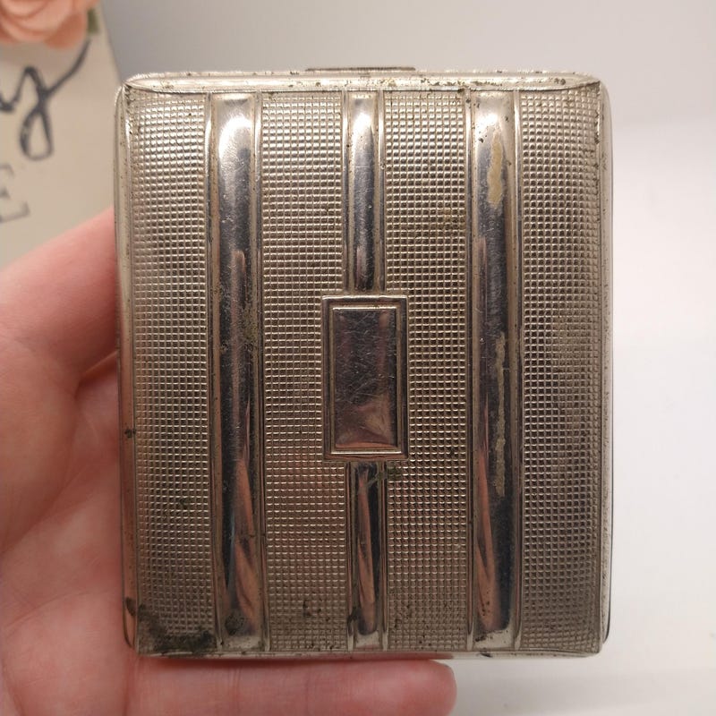 Antique Cigarette Case - Etsy