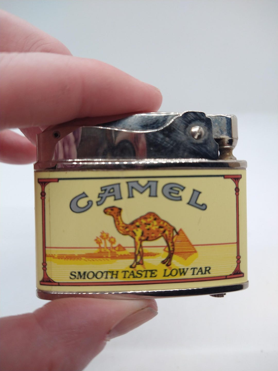 Vintage Camel Lighter, 1.5"x1.5" Square, Good Condition, Collectible ...