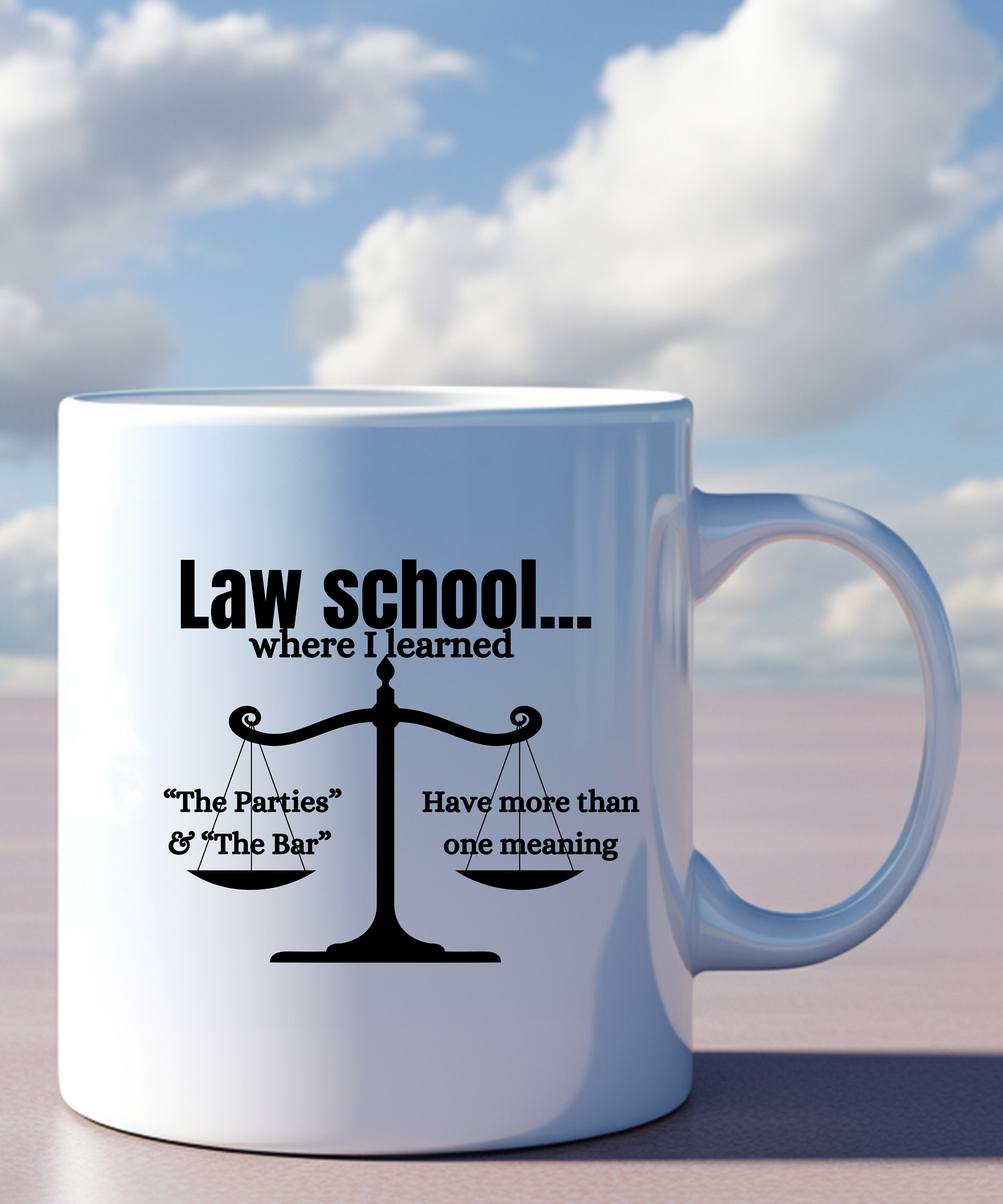 Mug for Lawyer, Attorney Mug, Tea Coffee Mugs, Made to Order, Funny ...