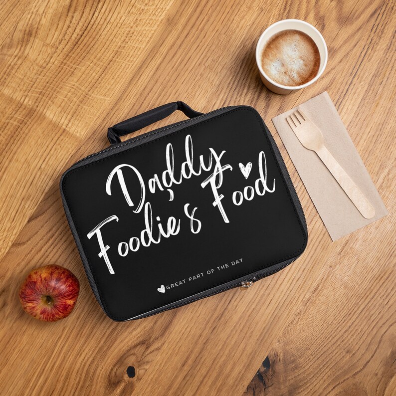 Personalized Lunch Box, Personalized Lunch Bag, Foodie Gift, Insulated ...