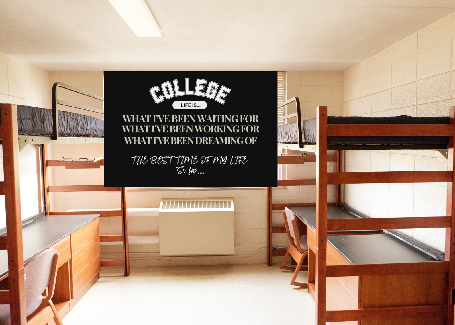 Dorm Wall Art, Dorm Poster, College Poster, Graduate Poster, Poster for ...