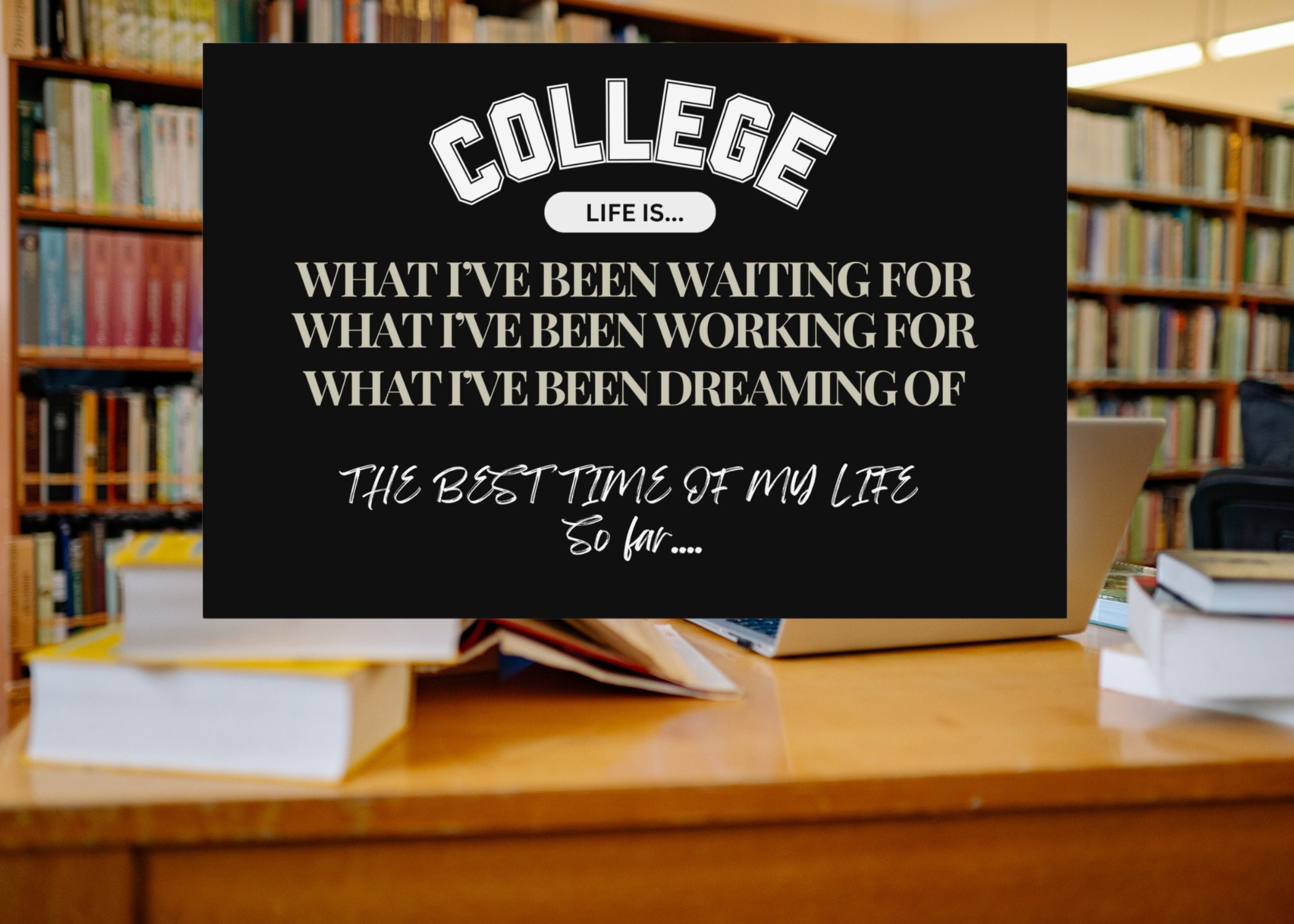 Dorm Wall Art, Dorm Poster, College Poster, Graduate Poster, Poster for ...