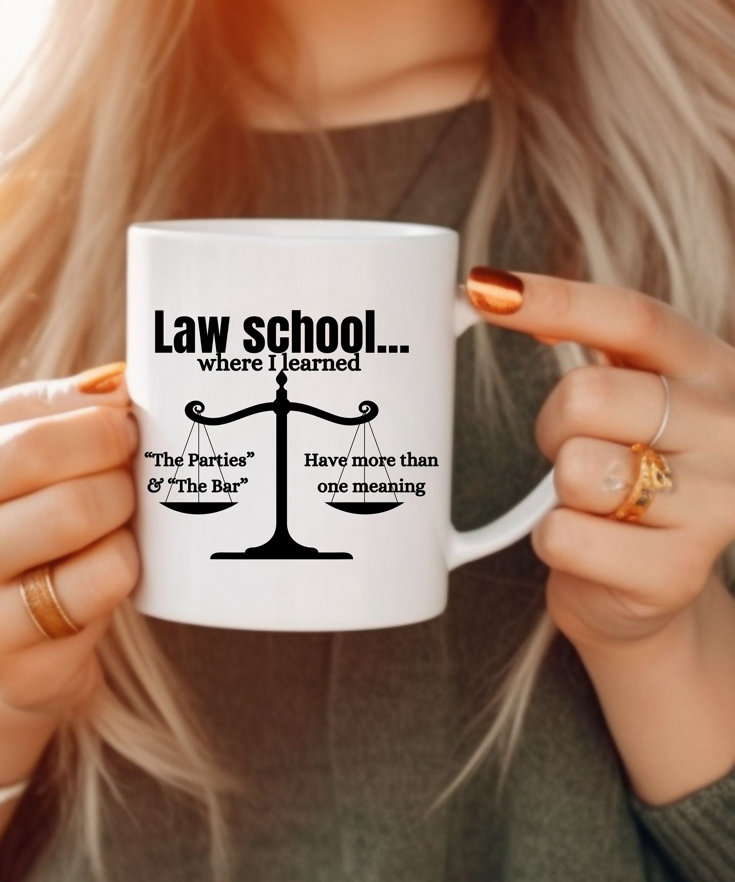 Mug for Lawyer, Attorney Mug, Tea Coffee Mugs, Made to Order, Funny ...
