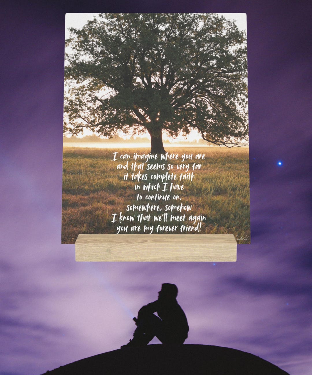 Loss of Loved One, Sympathy Gift Memorial Bereavement Grief ...