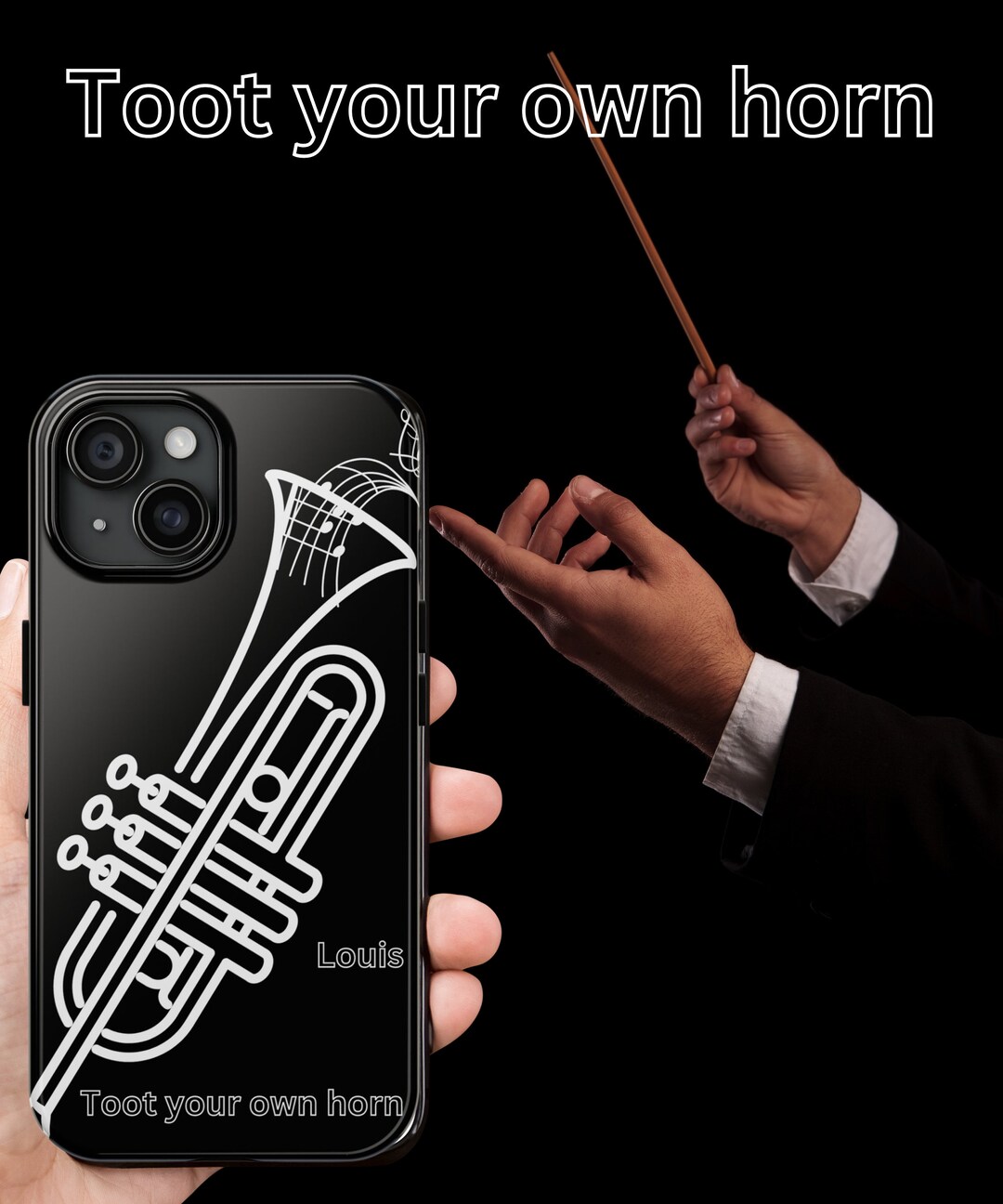 Personalized Fun Trumpet Player Phone Cover Trumpeter Musician iPhone 7 ...