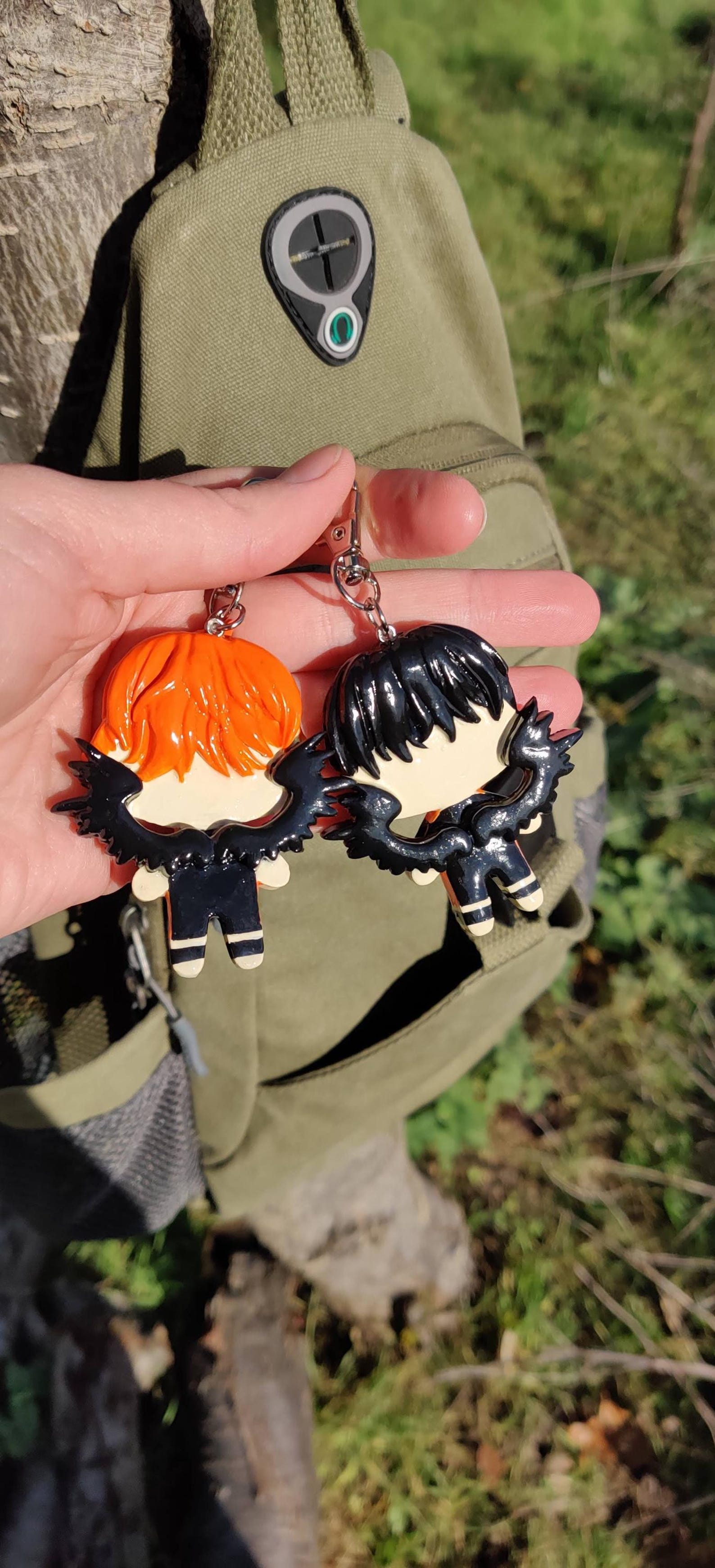 Haikyuu!! Bag Charms | Hand Sculpted and Hand Painted | Hinata Shoyo ...
