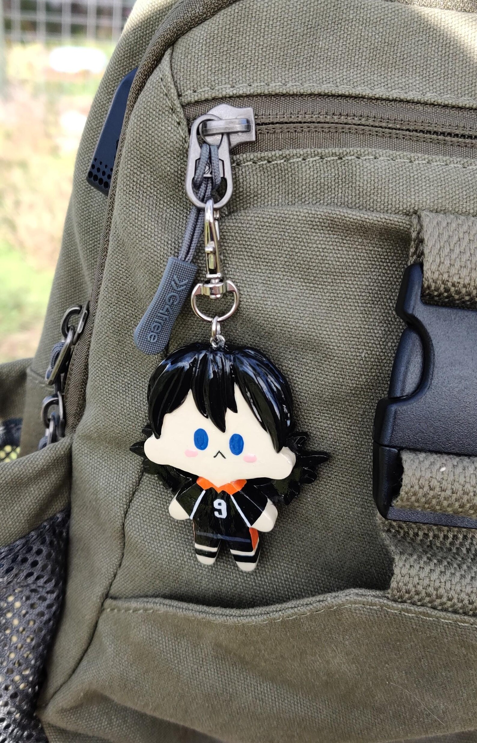 Haikyuu!! Bag Charms | Hand Sculpted and Hand Painted | Hinata Shoyo ...