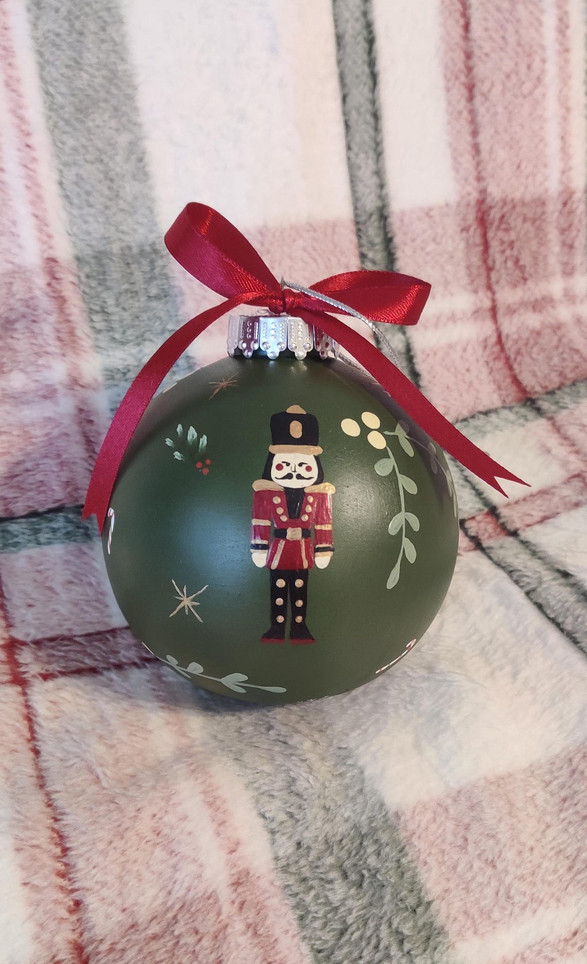 Hand-painted Christmas Nutcracker Ornament | Christmas | Christmas ...