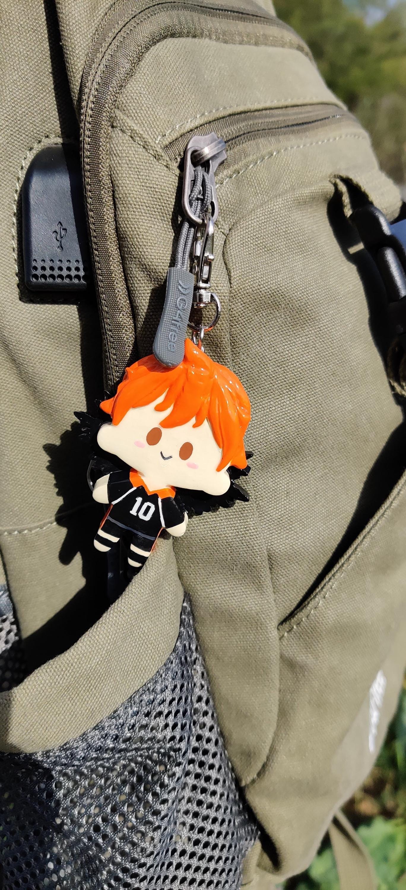 Haikyuu!! Bag Charms | Hand Sculpted and Hand Painted | Hinata Shoyo ...