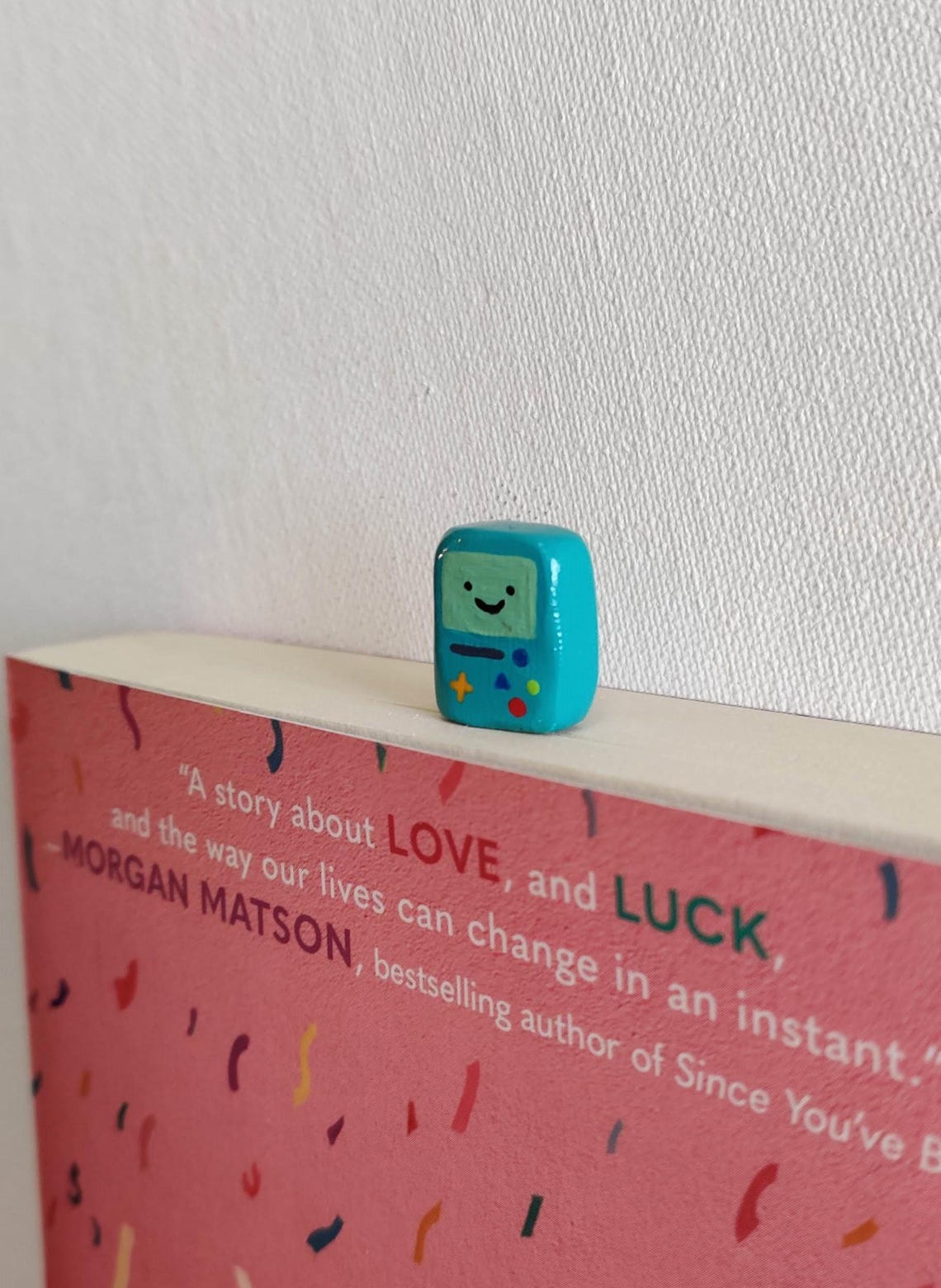 Clay Bookmark Paperclip Figurine | Cartoon Robot | Cute | Minimal ...