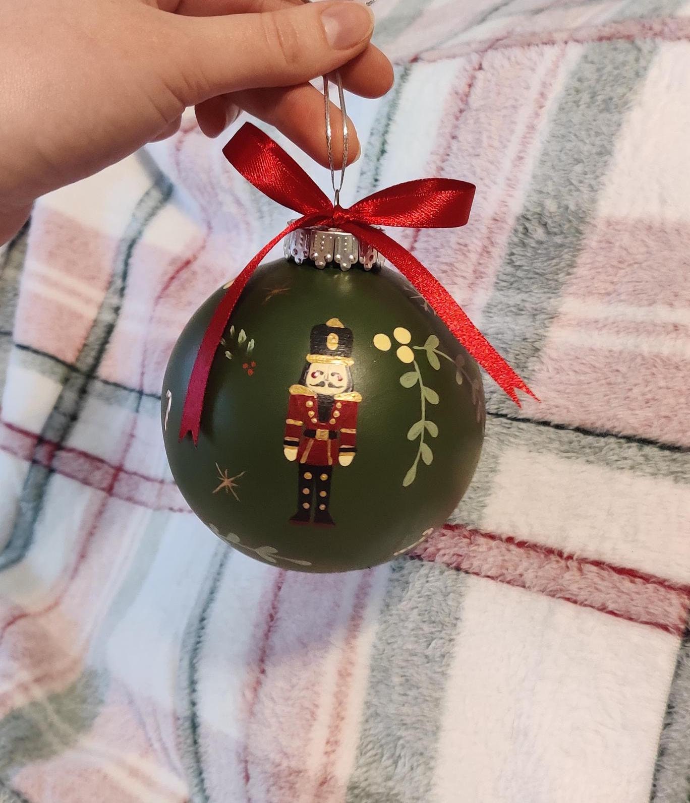 Hand-painted Christmas Nutcracker Ornament | Christmas | Christmas ...