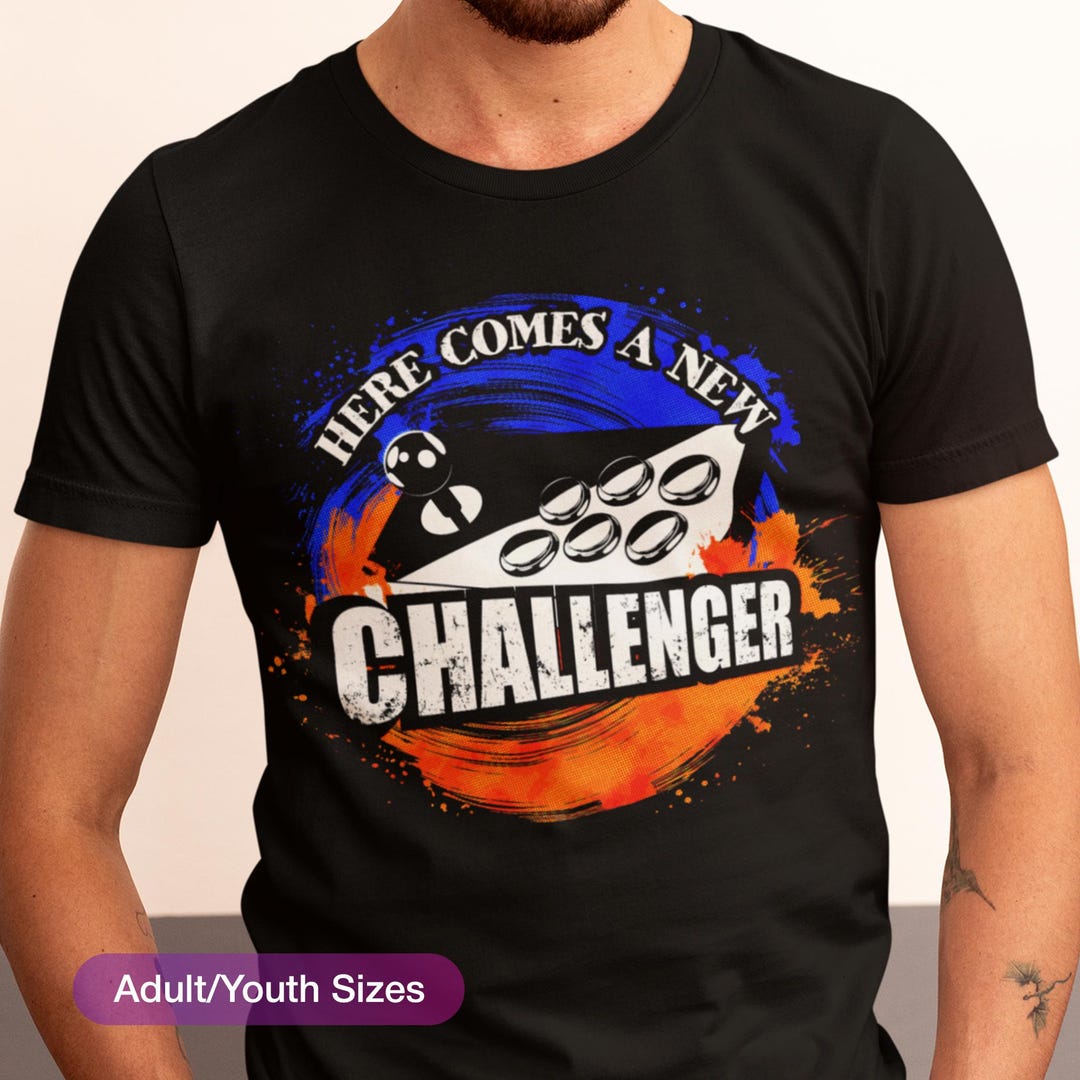 Here Comes A New Challenger T-shirt: Fighting Game Gift for Gamers - Etsy