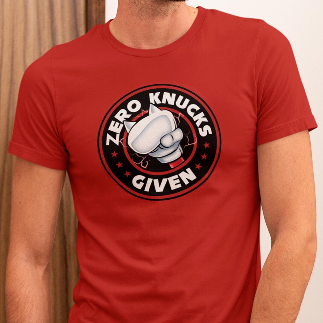 Funny Gamer Shirt: Zero Knucks Given for Video Game Meme Fans - Etsy