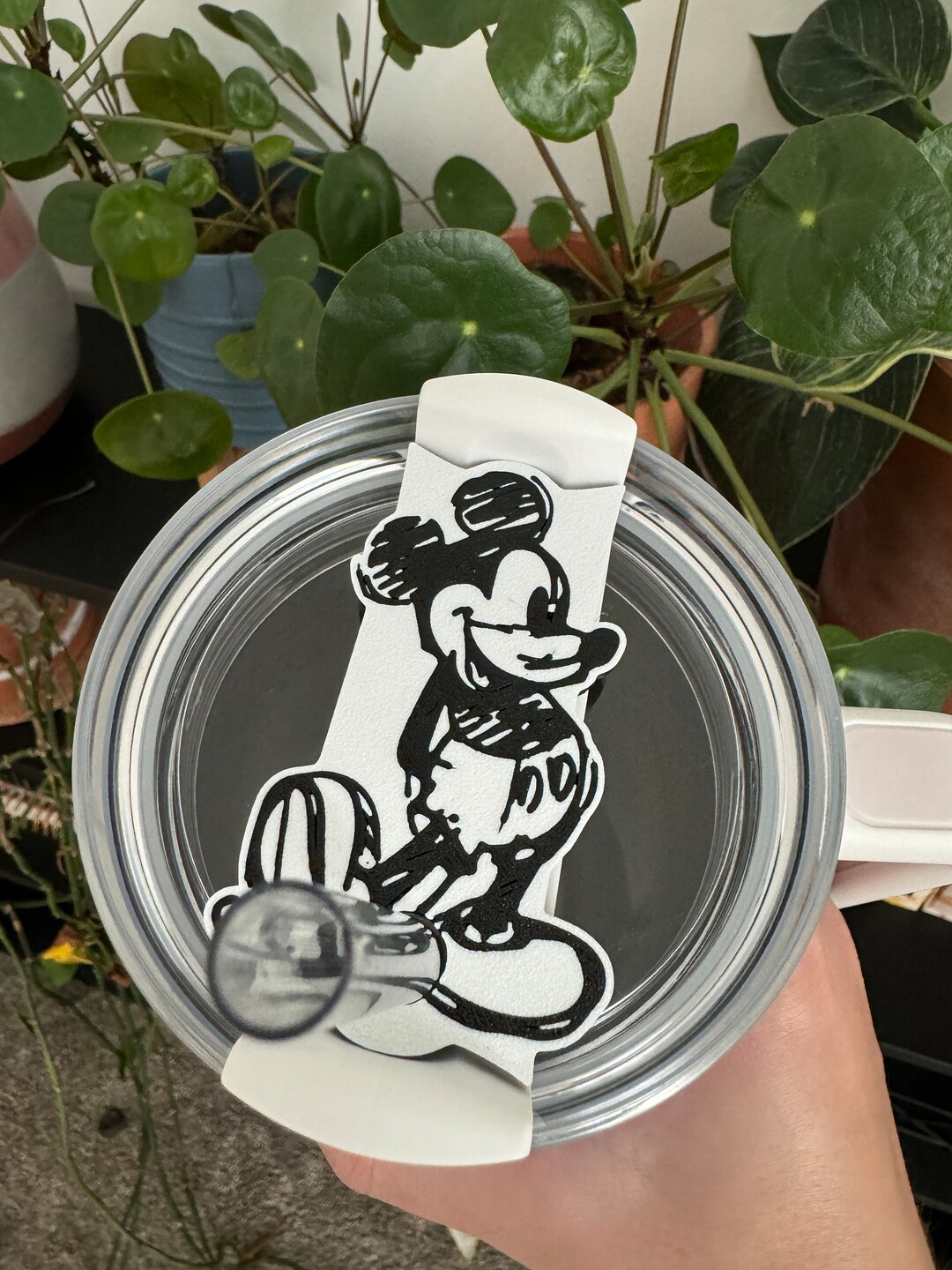 Mickey Mouse Stanley 40oz Topper, Drawing of Mickey Mouse, Tumbler ...