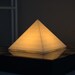Modern Pyramid Lamp 3D Printed Home Decor With USB-C Plug - Etsy
