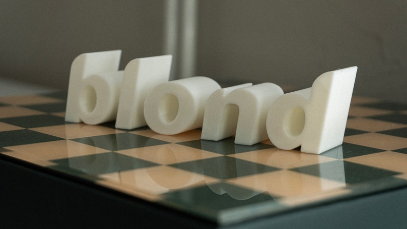 Blond Shelf Decor | Inspired by Frank Ocean's Iconic Album "blond" - Etsy