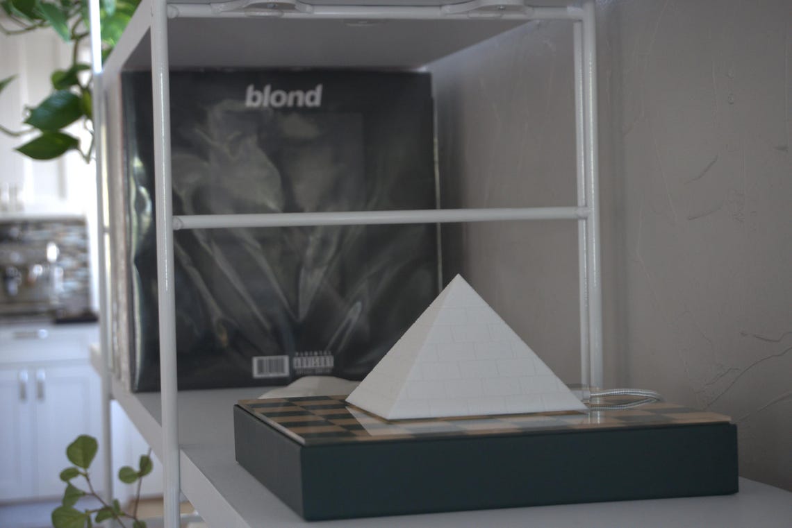 Modern Pyramid Lamp 3D Printed Home Decor With USB-C Plug - Etsy