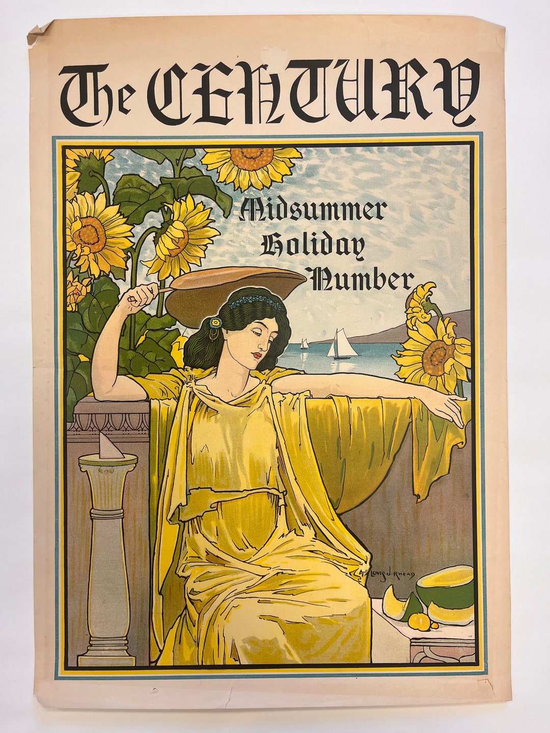 Antique Lithograph Print From the Century Magazine - Etsy