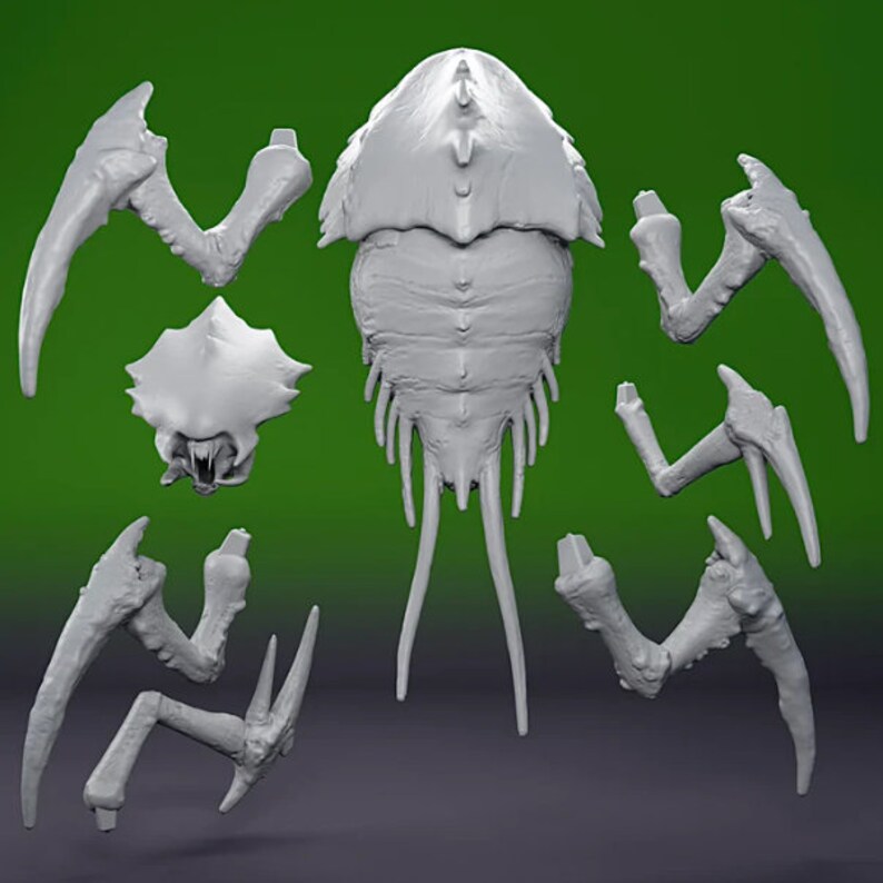 Scavenger Terminid Helldivers 2 Model Tabletop Wargaming Science ...