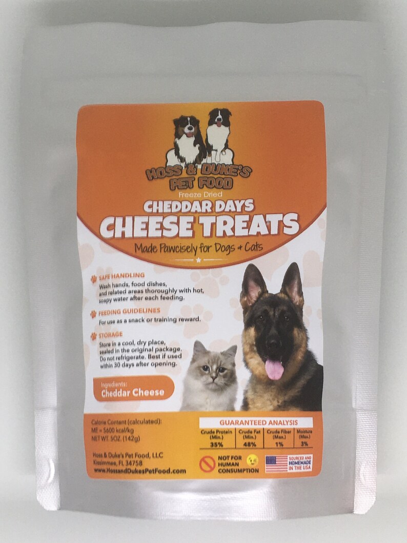 Cheese Dog & Cat Treats - Freeze Dried - Etsy
