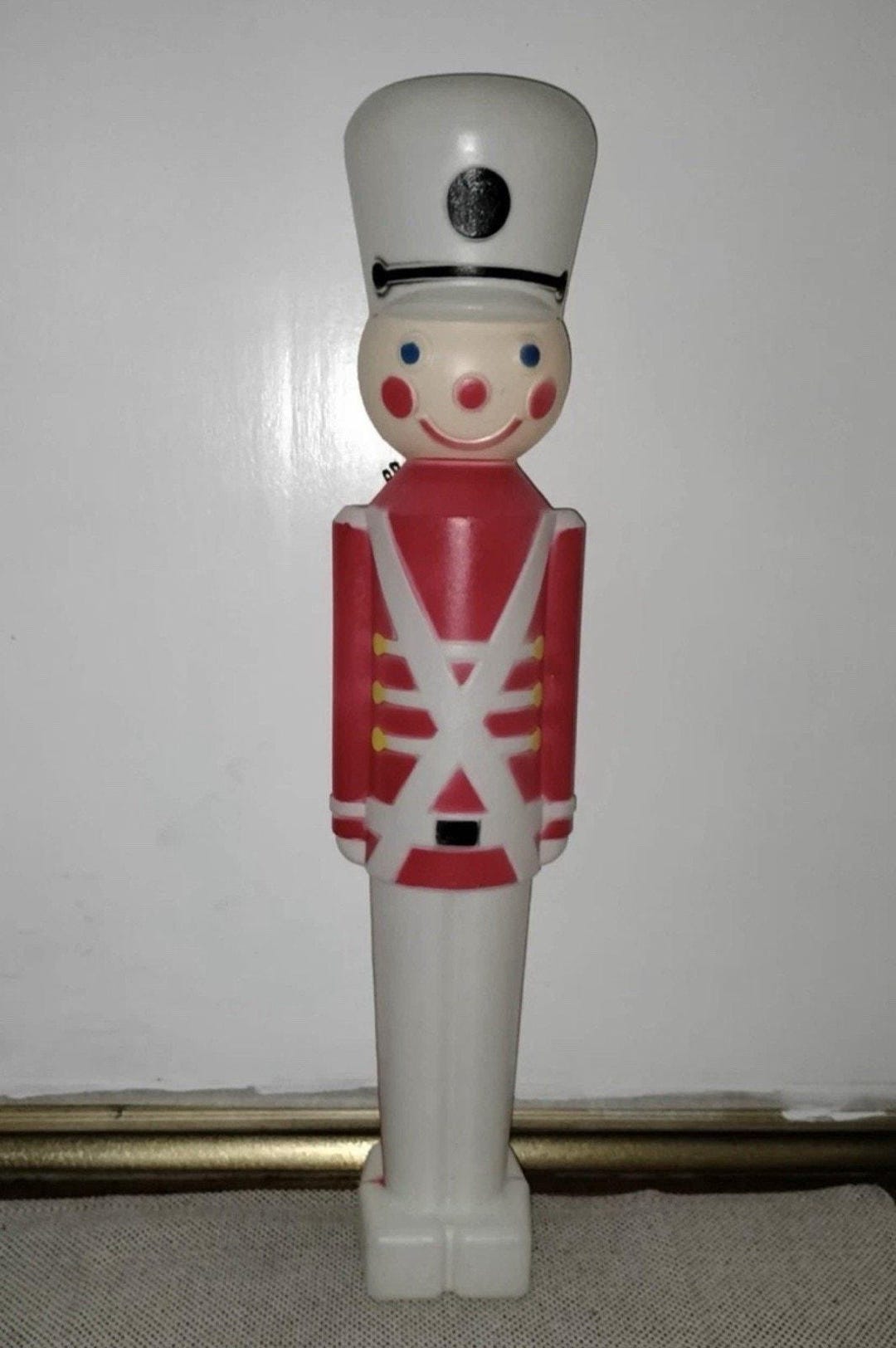 Vintage 1987 MINT Union Products Holiday Blow Mold Toy Soldier 30” - Etsy