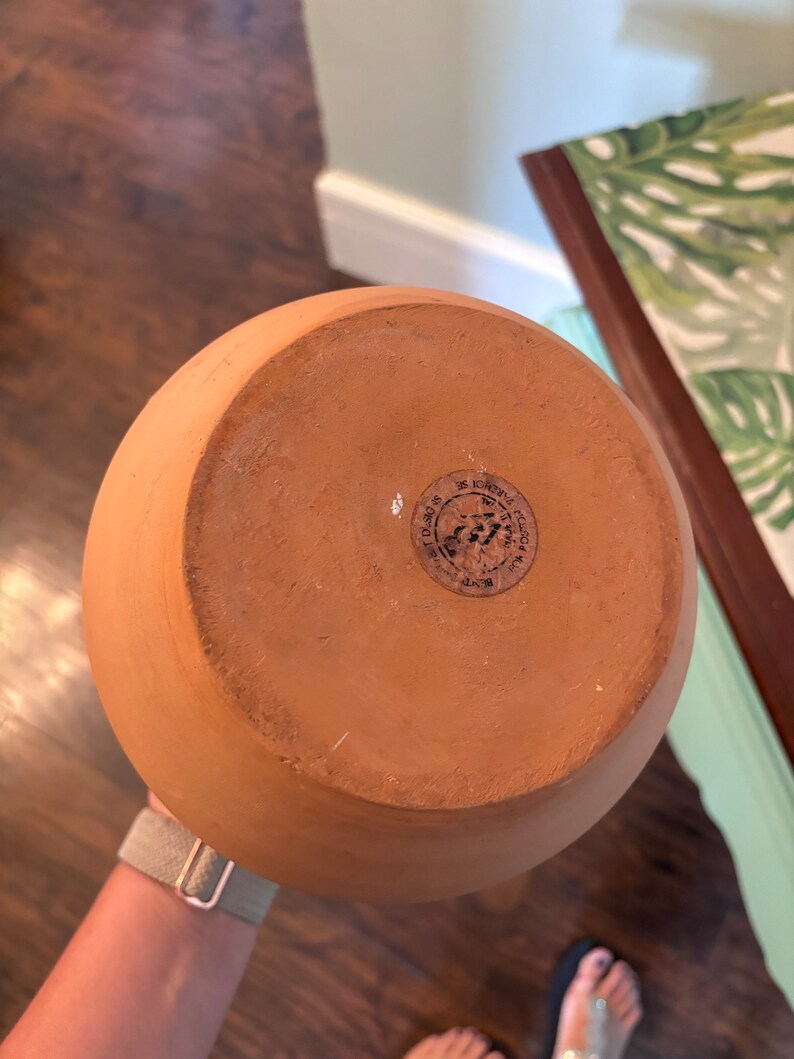 Bentson West Design Terra Cotta Pitcher Made in Italy for Boston ...