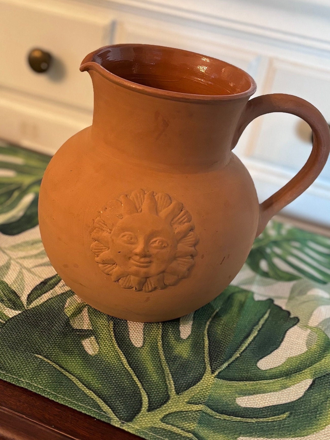 Bentson West Design Terra Cotta Pitcher Made in Italy for Boston ...