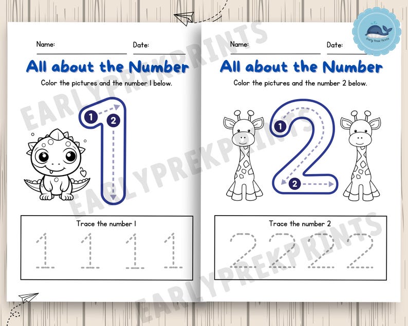 Number Tracing Worksheets 0-10 | Toddler & Preschool Printable Math ...