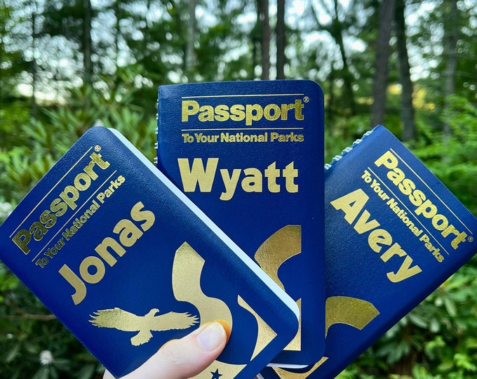 Personalized National Park Passport -- Gift for Outdoor Lovers ...