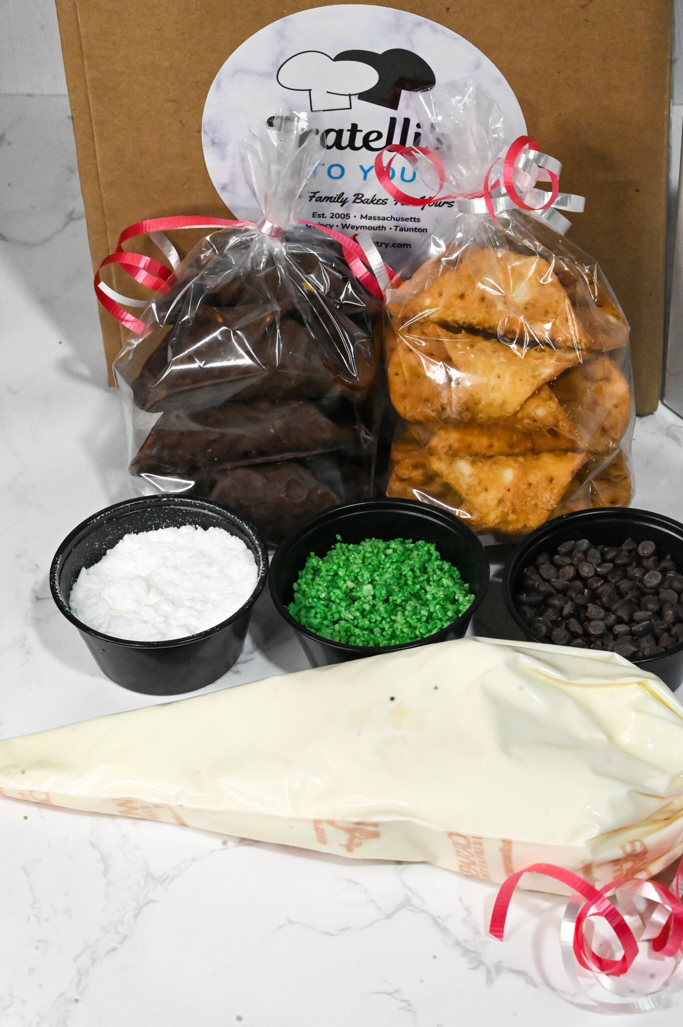 DIY Cannoli Kit (dozen) – Authentic Italian Cannolis Made Fresh at Your ...