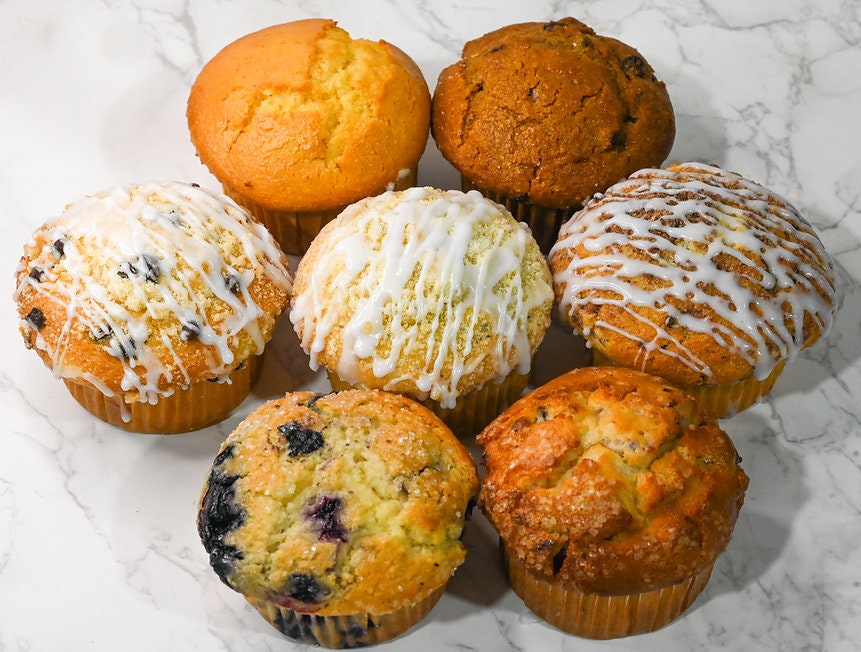 Muffin Variety Pack – 4 Delicious Flavors of Fresh-baked Muffins - Etsy