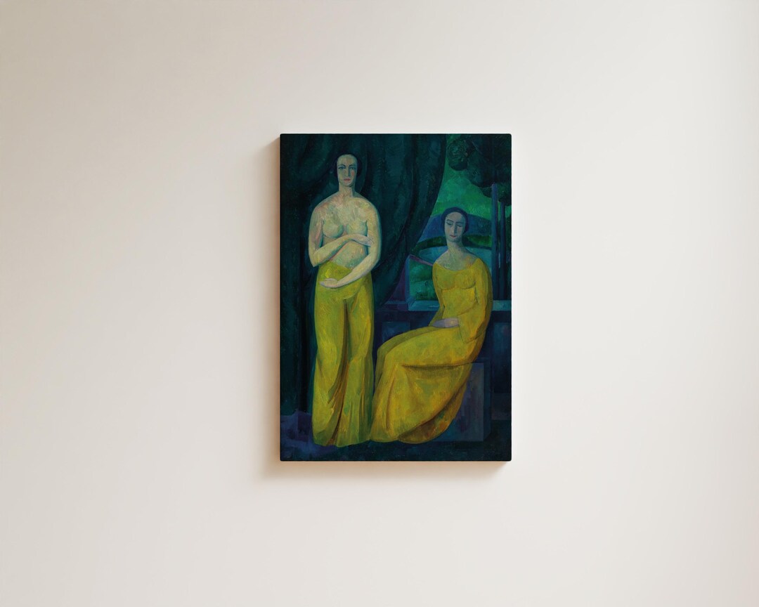 Maximilian Reinitz Expressionist Print | Vintage German Modernist Art ...