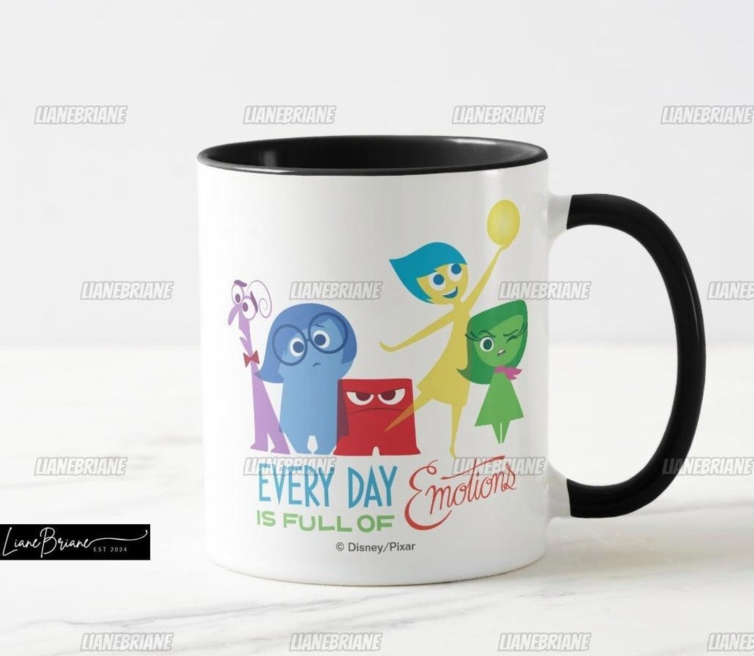 Disney Inside Out 2 Mug, Inside Out 2 Tea Cup, Inside Out Everyday is ...
