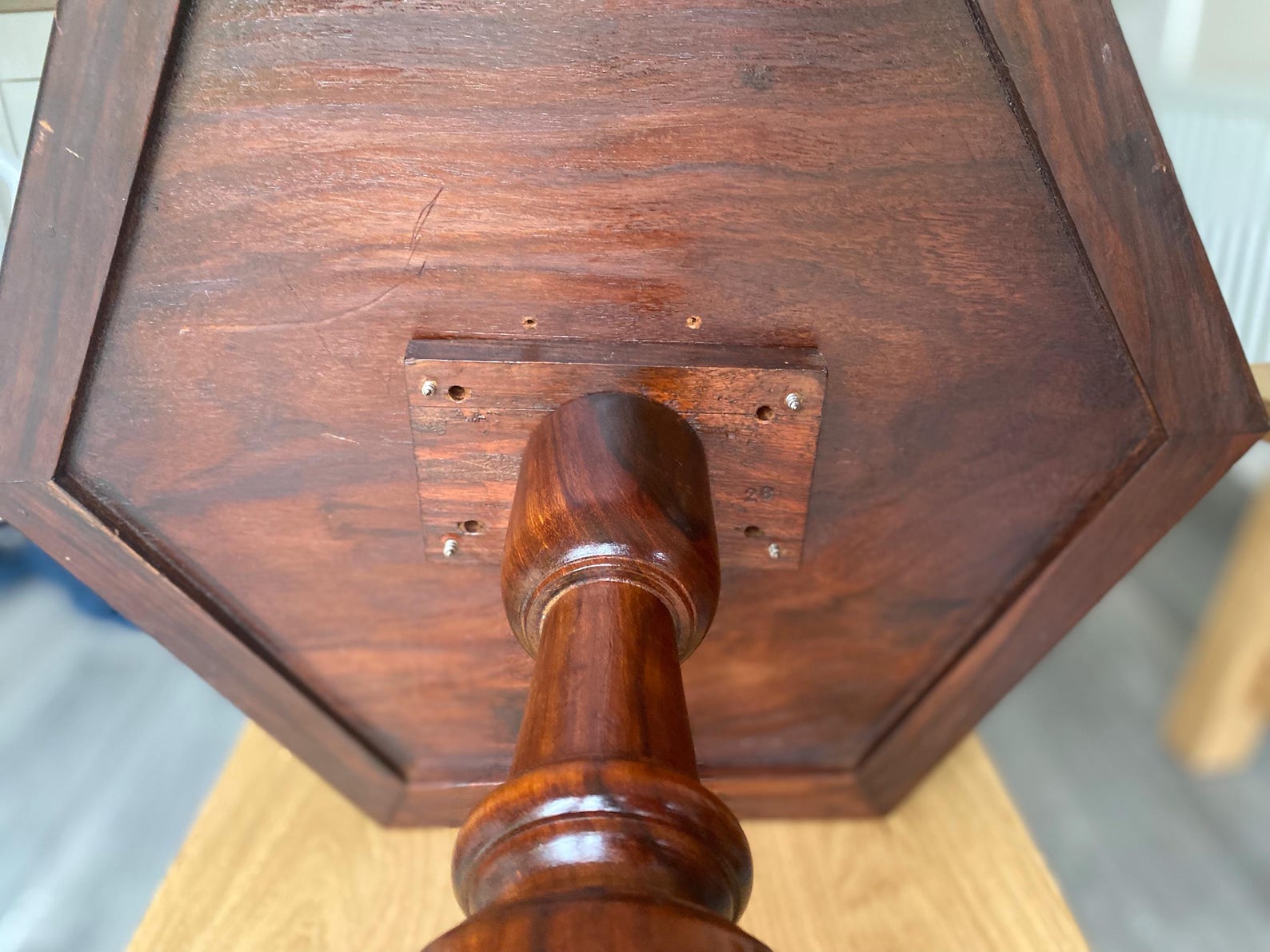 Classical Style Octagonal Side Table (without Glass Top) - Etsy