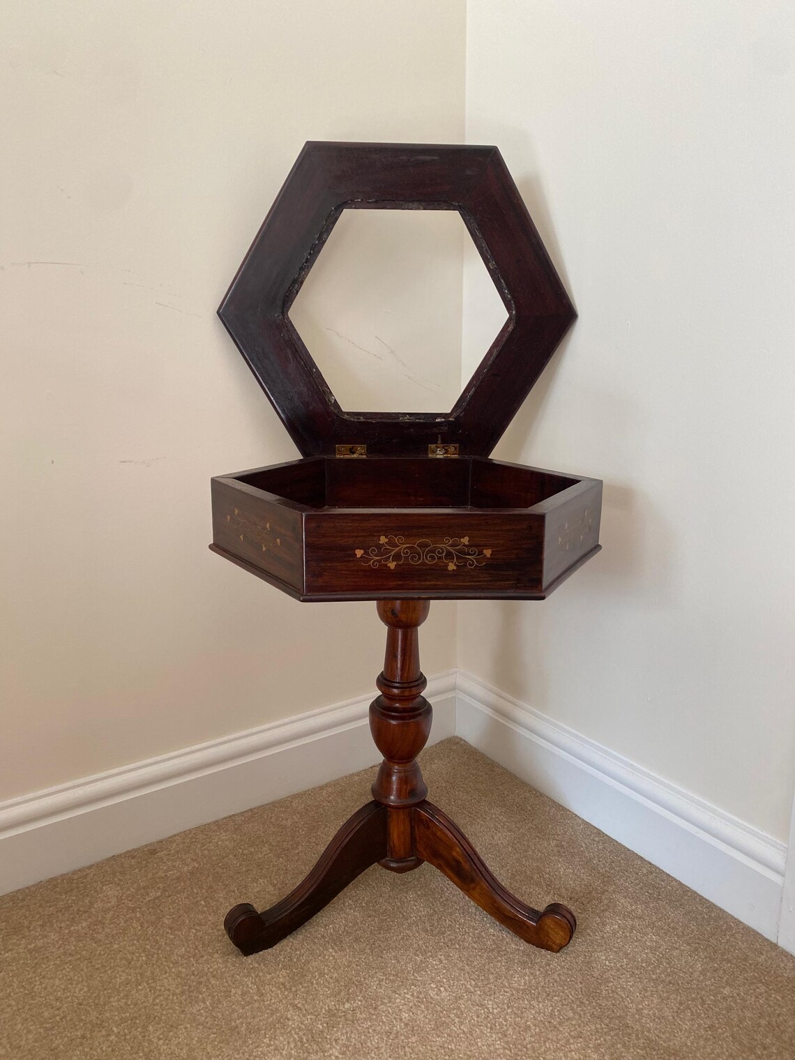 Classical Style Octagonal Side Table (without Glass Top) - Etsy