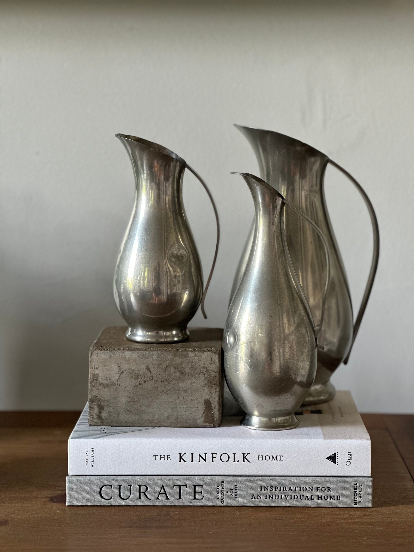 Set of 4 Royal Holland Pewter Daalderop Pewter Pieces Vintage ...