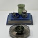 Collection of Vintage Indian Brass Keys - Set of 6 (blue, Green and Red ...