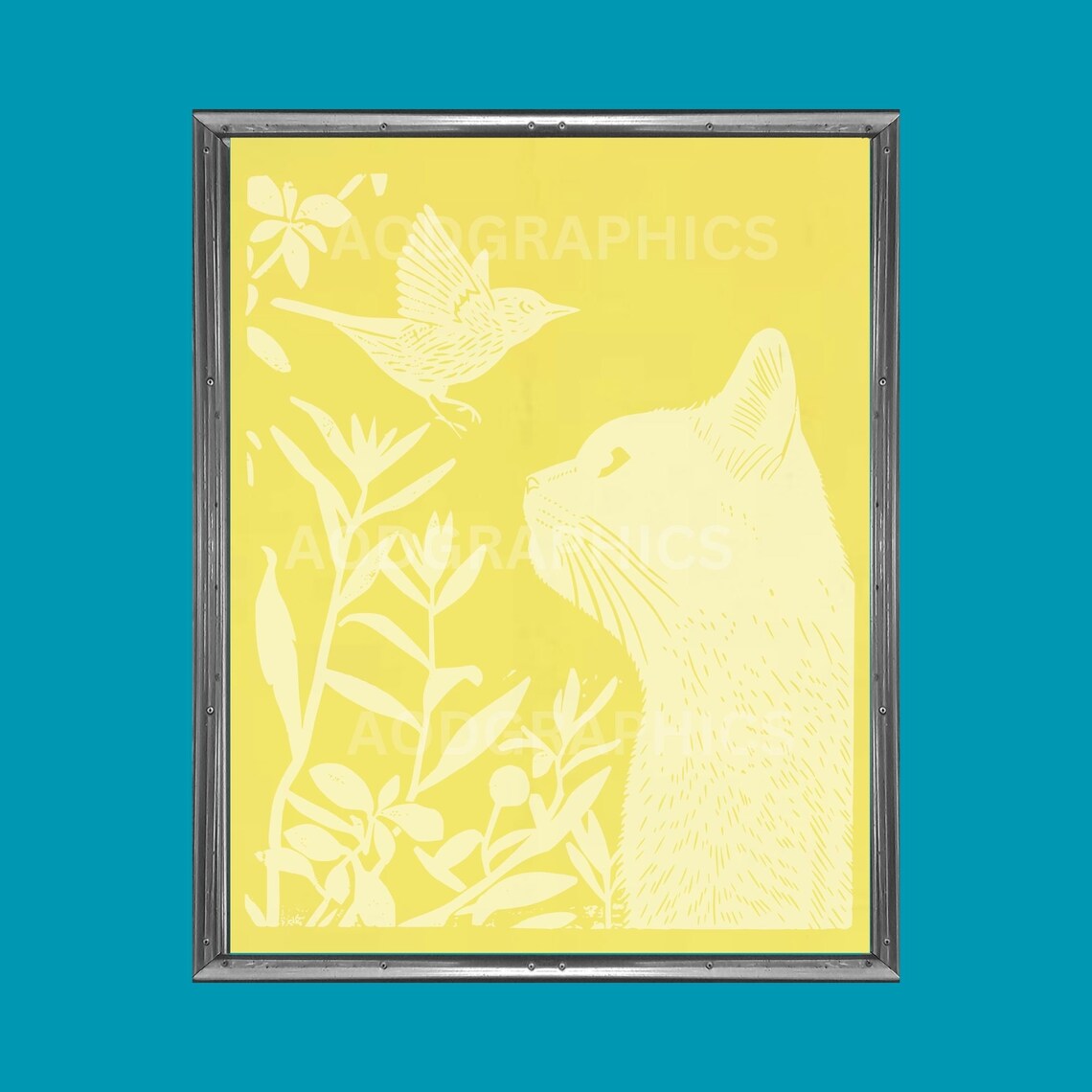 Curious Cat SVG File Download - Etsy