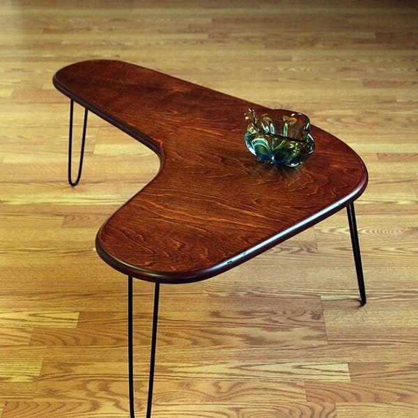 Boomerang Coffee Table - Etsy