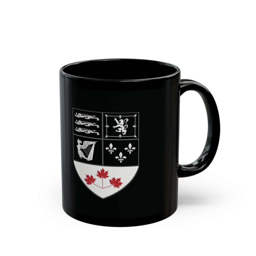 Custom Black Ensign Mug - Canadian Flag Original Design Custom Colorway ...